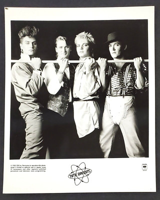 1983 Time Bandits New Wave Dutch Pop Rock Band Shooting Love Vtg Promo ...