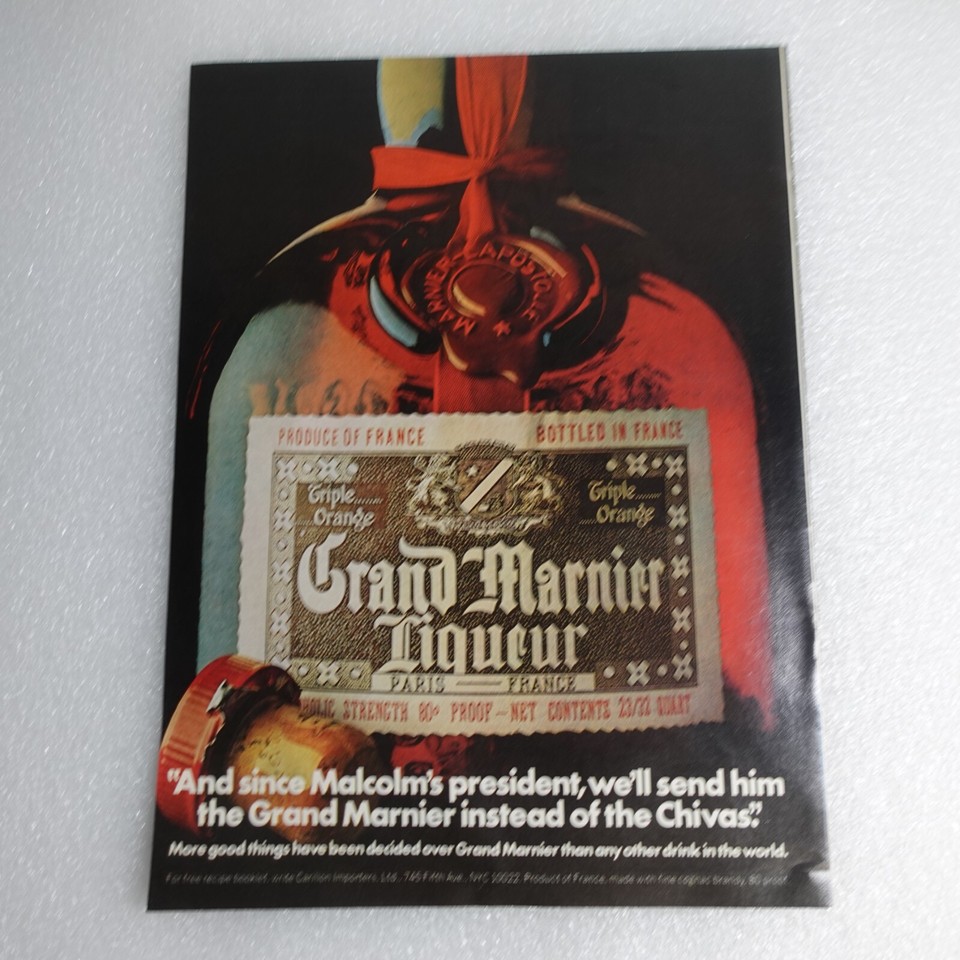 Vintage Print Ad Audi Silver Fox And Grand Mariner Liqueur Sports ...