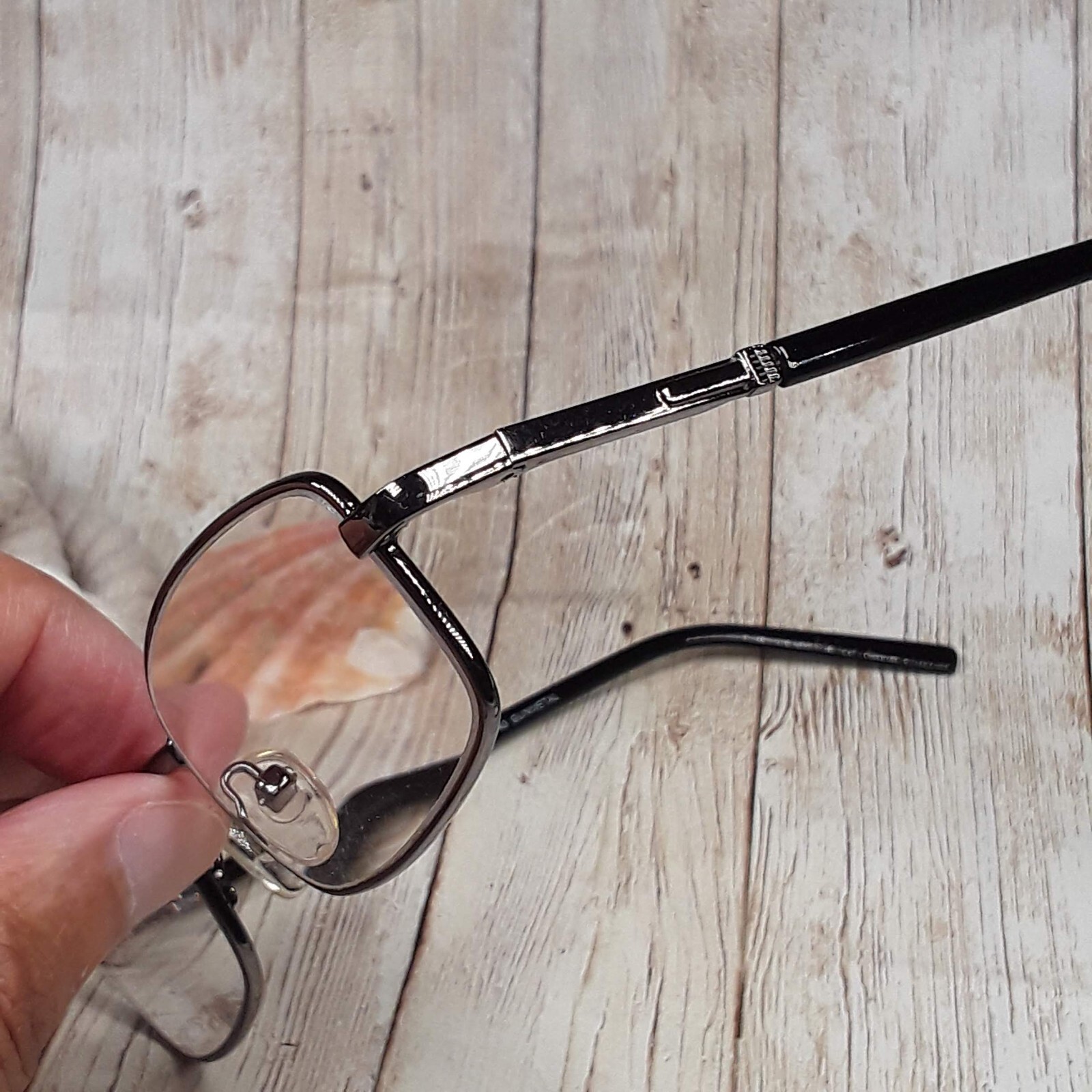Jubilee Gunmetal Full-Rim Eyeglasses FRAMES ONLY - 5899 54-18-140 for ...