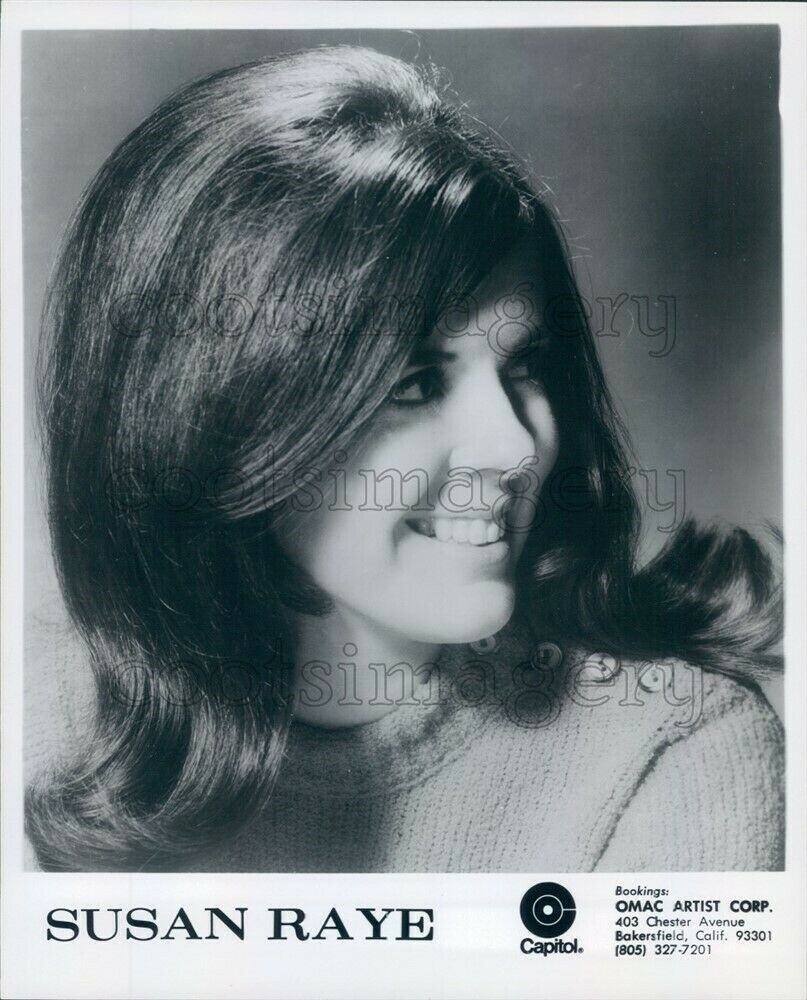 Press Photo Pretty Country Singer Susan Raye 1970s | eBay