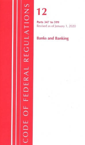 Code of Federal Regulations, Title 12 Banks and Banking (Paperback) (UK ...