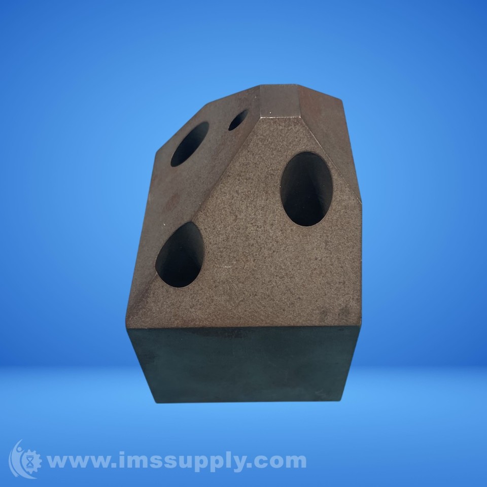 3 inch x 3 inch x 5 inch Steel 4 Hole Angled Mounting Block USIP | eBay