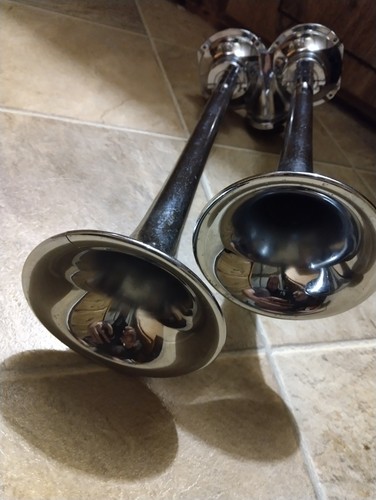 Grover Products Double Dual Air Horns *COMPLETELY FUNCTONAL* LOUD!!! | eBay