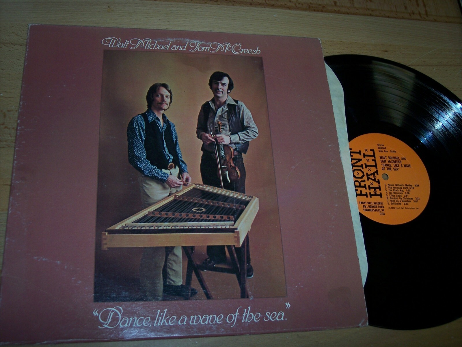 VG++ 1976 Walt Michael Tom McCreesh Dance Like A Wave Of The Sea LP ...