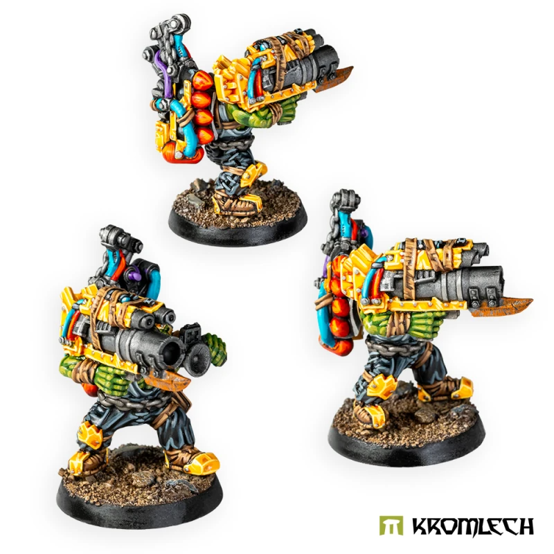 Deffboyz (5) Kromlech Ork Lootas Squad Flash Gits and Mek Boy Nobz | eBay