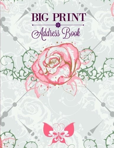 BIG PRINT ADDRESS BOOK (EXTRA LARGE ADDRESS BOOK FOR By Large Print ...