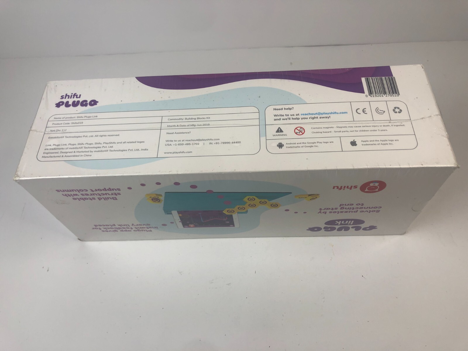 Shifu Plugo Link Building Blocks Kit Ages 4 Augmented Reality Stem ...