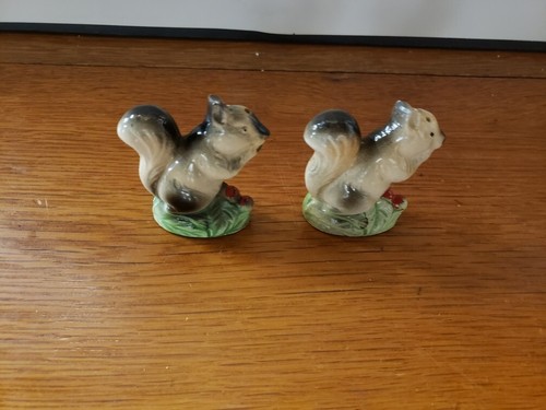 Vintage Ceramic Squirrel Salt and Pepper Shakers, Made in Japan | eBay