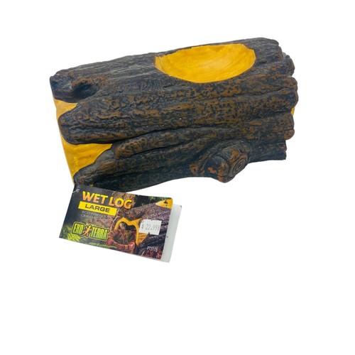 Exo Terra Wet Log Large Hide for Reptiles 15561231787| eBay