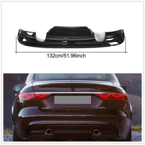Rear Bumper Diffuser Body For Jaguar XF Sedan 2016 2017 2018 Glossy ...