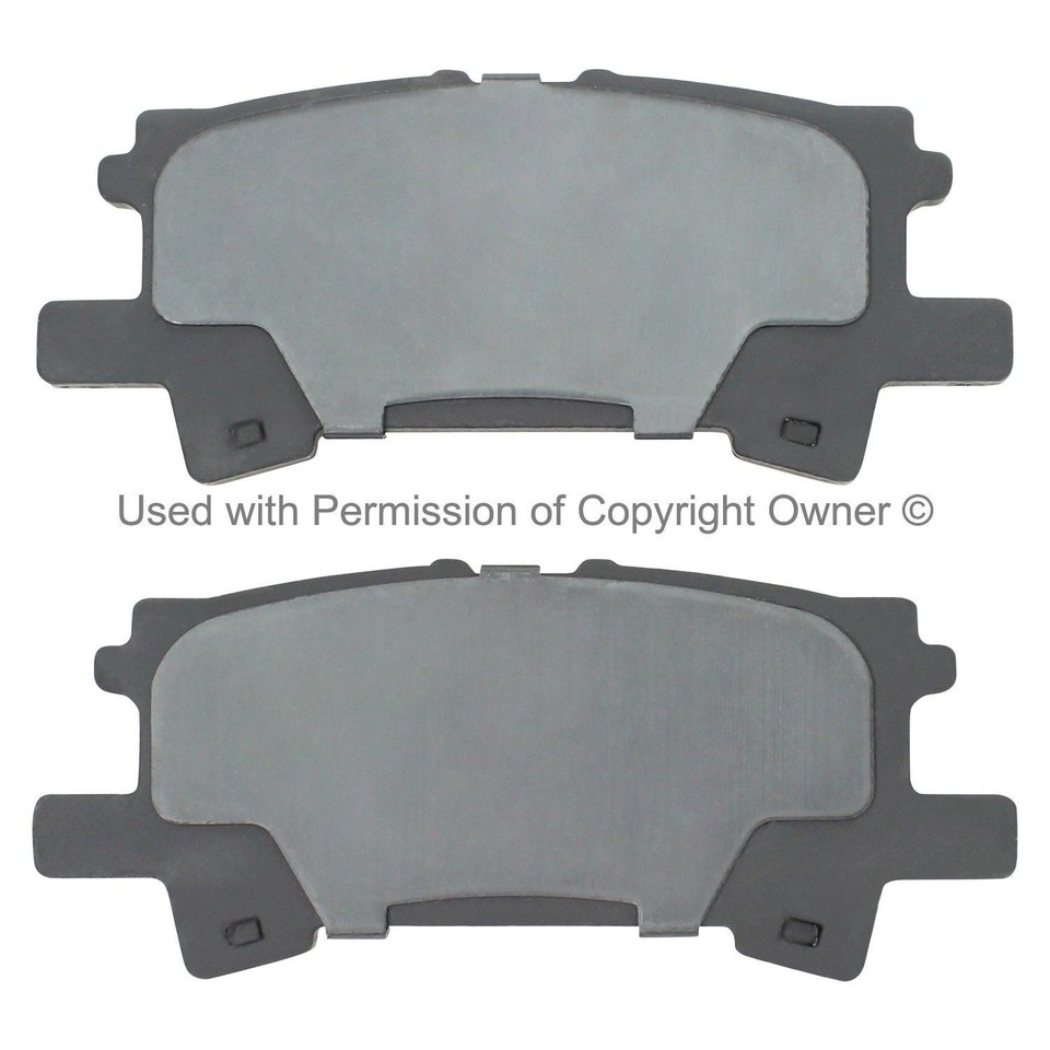 Quality-Built 1003-0996C Disc Brake Pad Set For Select 04-09 Lexus ...
