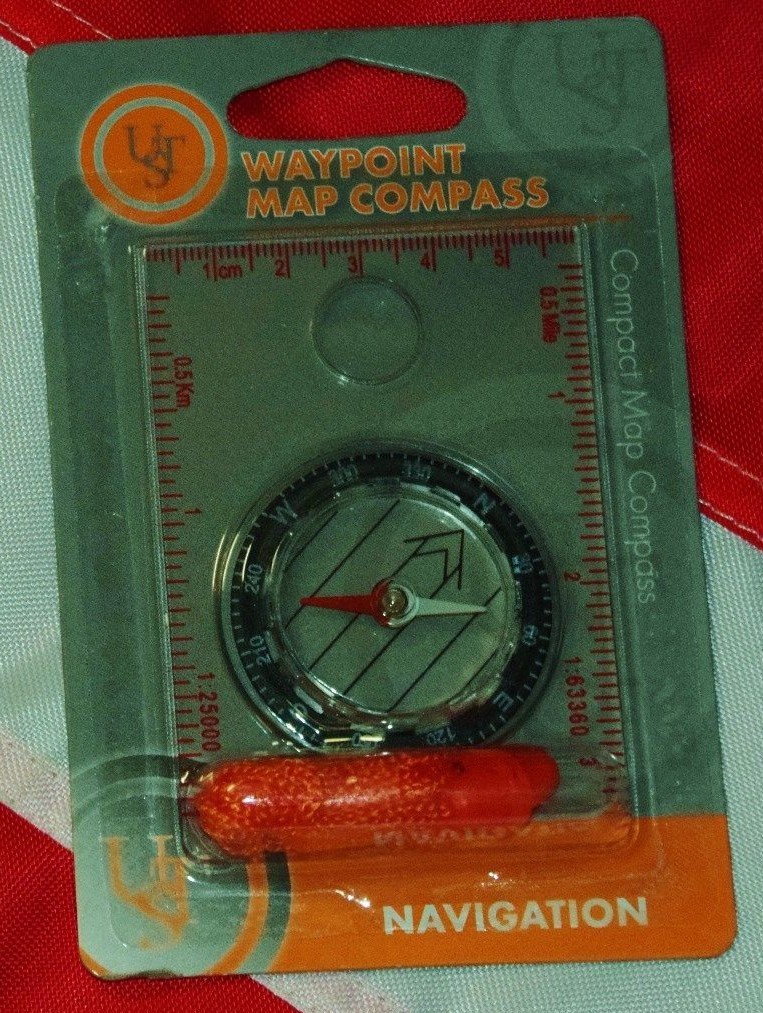 Waypoint Map compass navigate survival disaster emergency tactical UST ...
