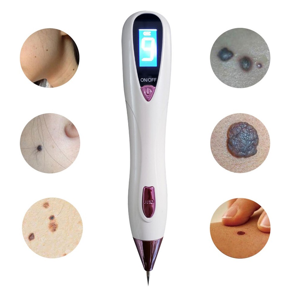 Electri Laser Skin Tag Freckle Wart Dot Mole Remove Pen Dark Spot ...