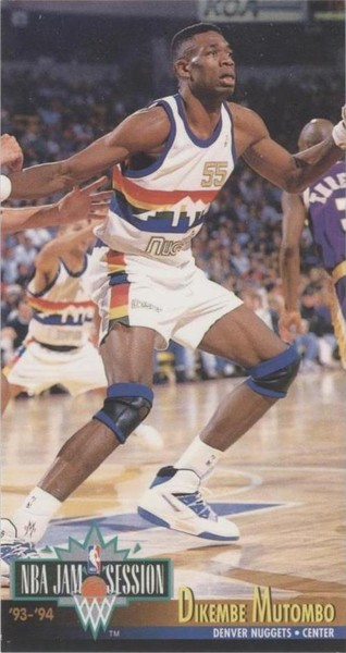1993-94 Fleer NBA Jam Session - #56 Dikembe Mutombo for sale online | eBay