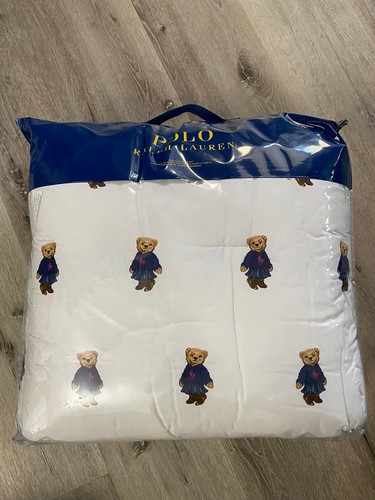 Polo Ralph Lauren Girl’s POLO BEAR Comforter Set Twin NWT | eBay