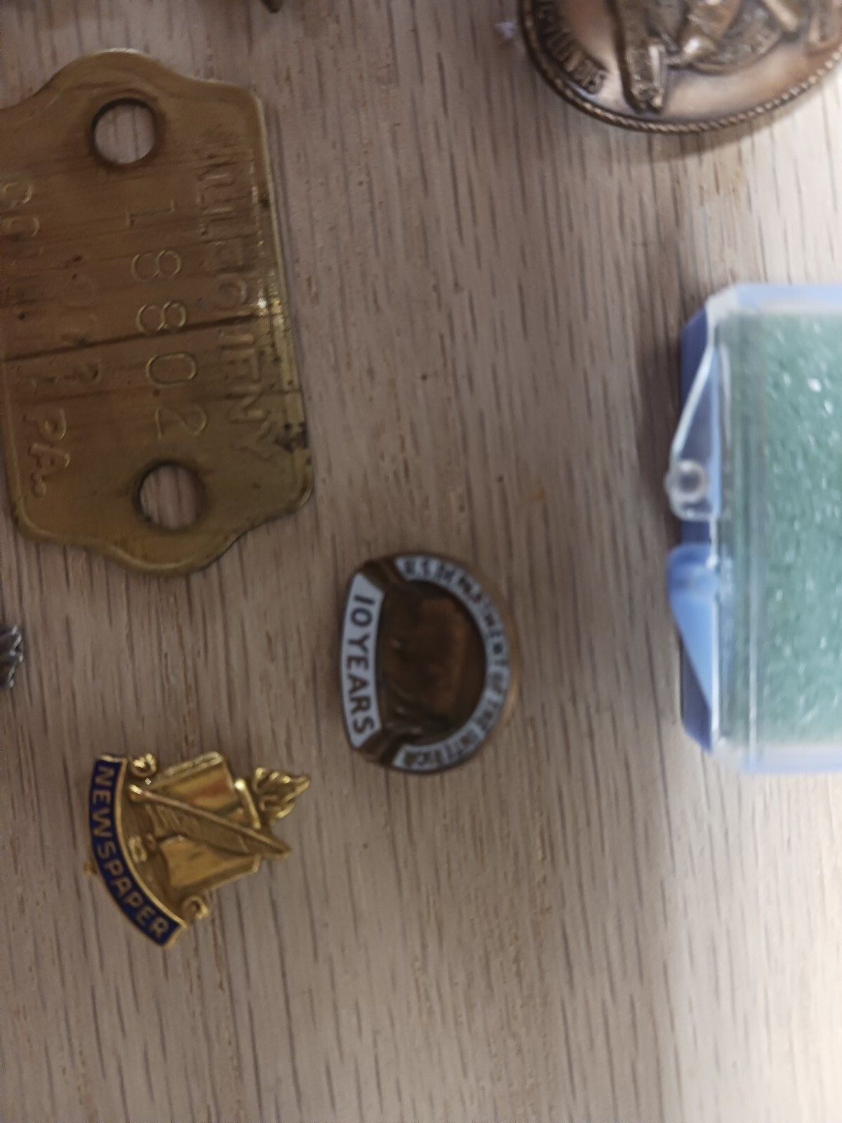 Vintage Military Pins WW2 Can Opener Kops Service Awards Old Antique ...