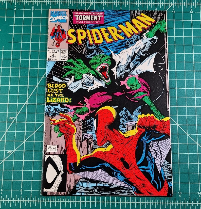 Spider-Man #2 (1991) Todd McFarlane Marvel Comics Lizard App Torment Pt ...