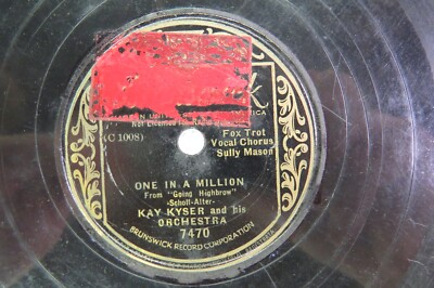 Kay Kyser & Orch. - BRUNSWICK 7470 - One in a Million & The Girl on the ...
