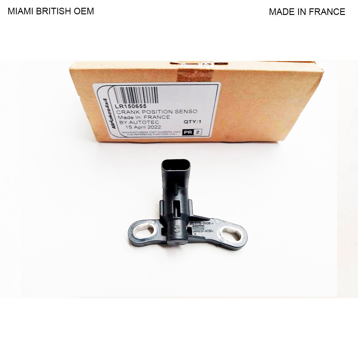 LAND ROVER CRANKSHAFT POSITION SENSOR RANGE EVOQUE LR2 DISCOVERY SPORT ...