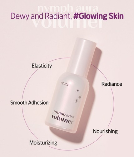 ETUDE Nymph Aura Volumer 24g Makeup multi-cream moisture & glow skin K ...