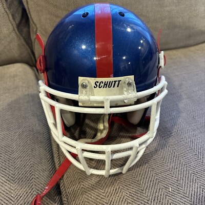 Schutt Air Advantage Youth Medium Blue Football Full Size Helmet | eBay