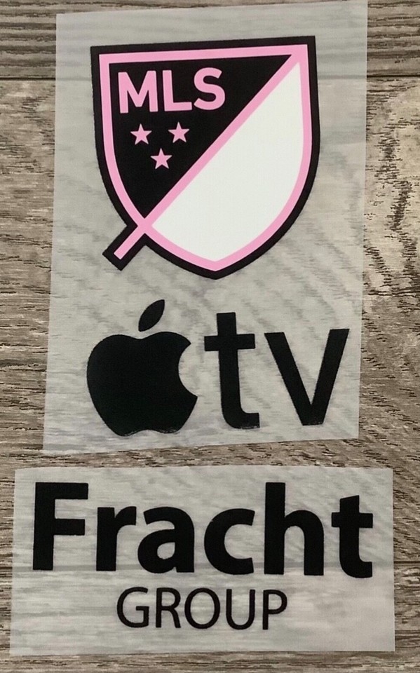 AMERICAN LEAGUE MLS SOCCER APPLE TV&SPONSOR IRON ON PATCHES | eBay