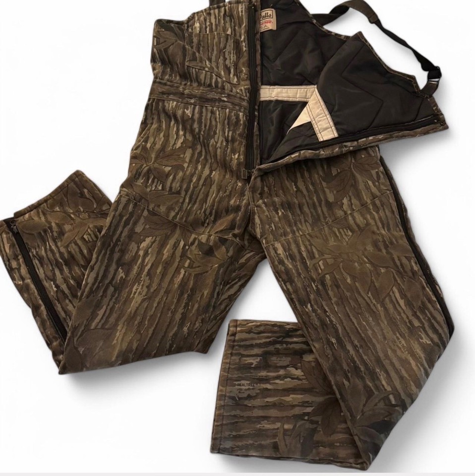Men’s Tree Bark Hunting Jacket and Bib Set Hunting Clothing Size Lg Pre ...