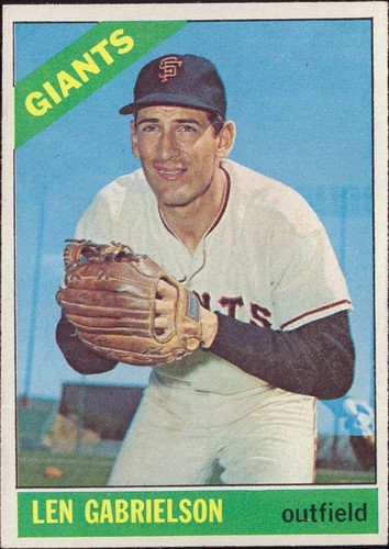 1966 Topps #395 Len Gabrielson | eBay