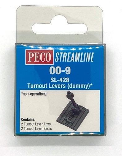 Point lever (dummy) - Peco SL-428 - OO9 gauge | eBay