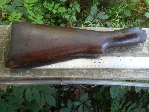 WW2 Era Enfield Butt Stock SMLE 303 British No. 4 Rifle w/Brass Butt ...