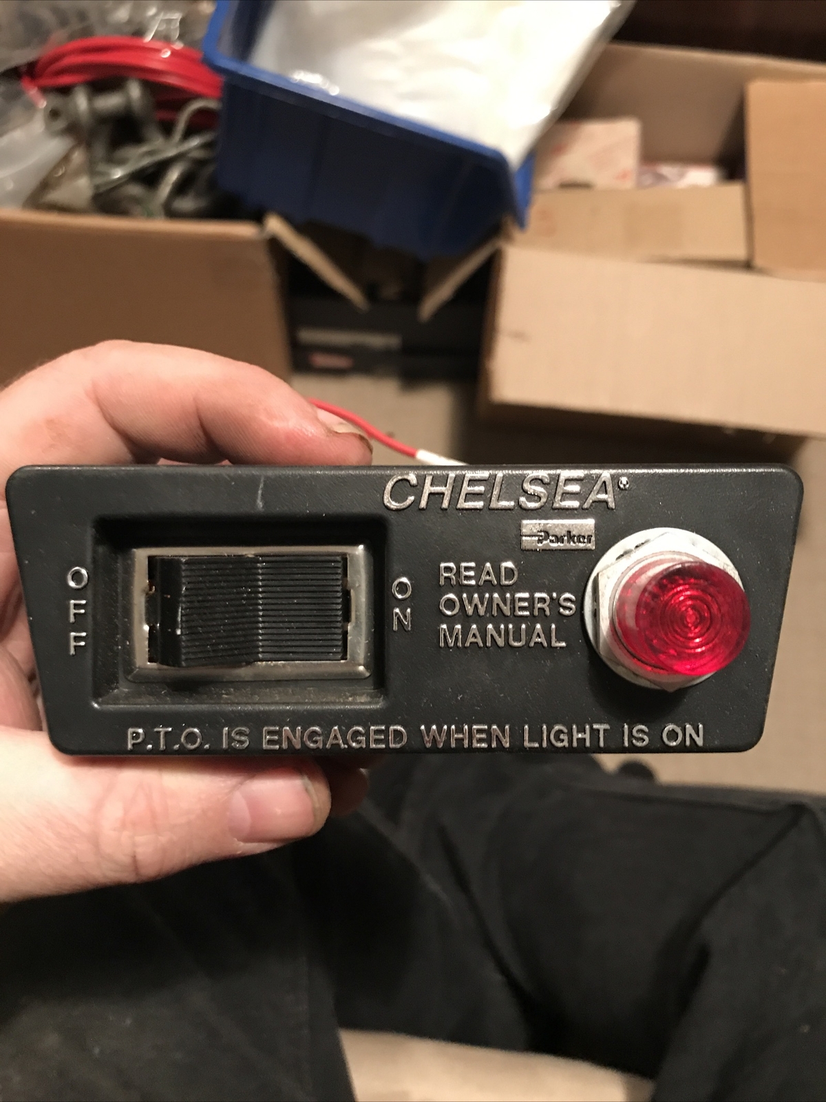 Chelsea Parker Pto Switch And Indicator Light Panel B2 | eBay UK