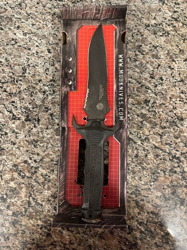 M.O.D. Masters Of Defense Duane Dieter Mark V Serrated Knife RARE ...