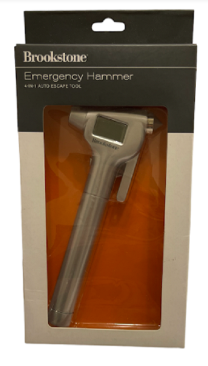 Brookstone Emergency Hammer 4-In-1 Auto Escape Tool | eBay
