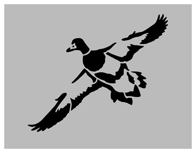 Flying Duck Stencil 8.5" x 11" Sheet FAST FREE SHIPPING | eBay