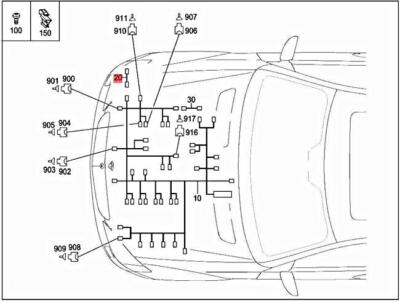Genuine MERCEDES Engine wiring harness 2701502900 | eBay