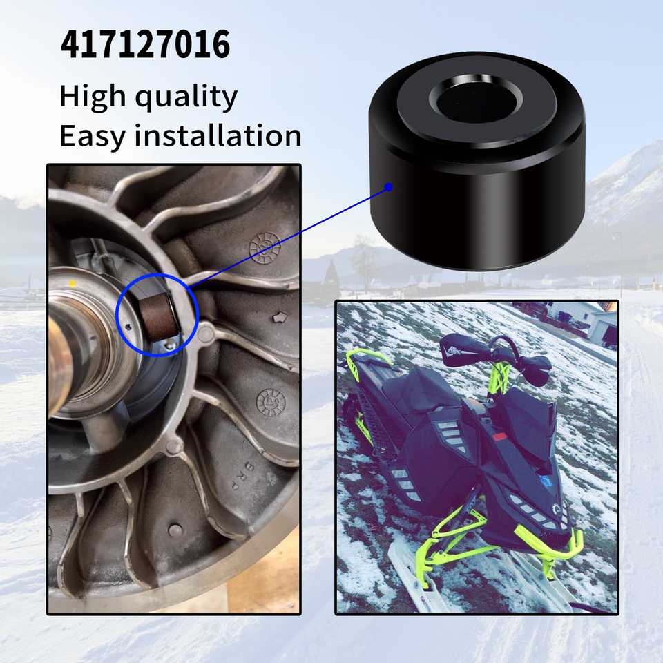 417127016 Secondary Clutch QRS Hard Fiber Torque Rollers 1212 For SKI ...