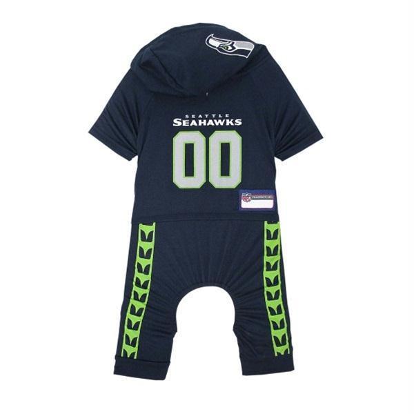 Seattle SEAHAWKS Dog Shirt NFL Outfit Licensed Pet Wear SZ L Hawk Pet ...