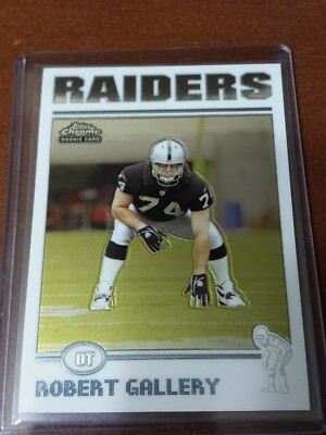 2004 Topps Chrome Robert Gallery #173 Rookie RC Raiders Iowa | eBay