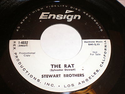 Stewart Brothers 45 The Rat ENSIGN PROMO | eBay