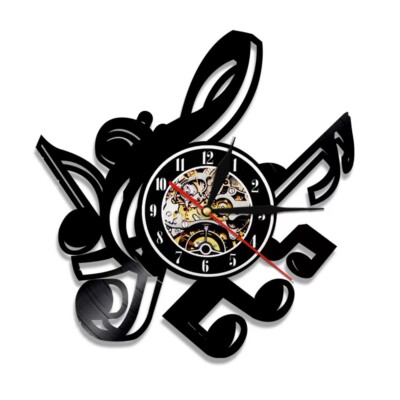 Creative 3D three-dimensional decorative vinyl record wall clock | eBay ...
