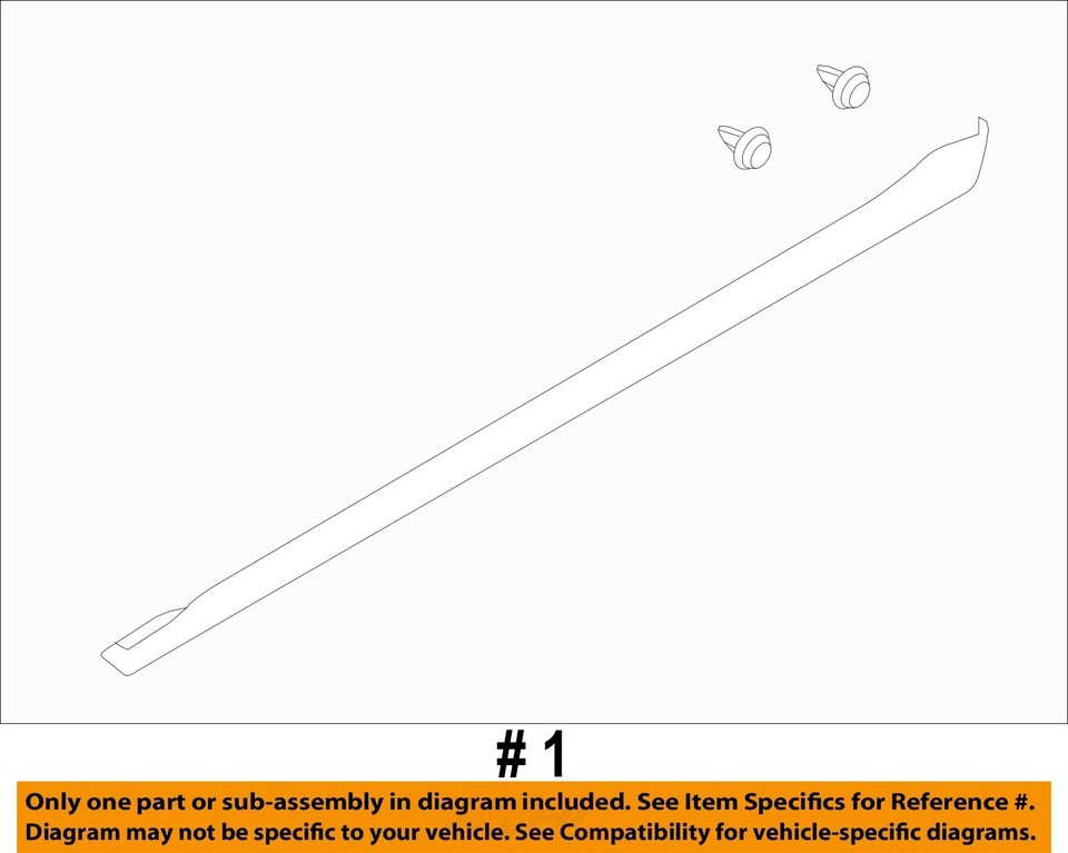SUBARU OEM 13-17 Crosstrek Pillars, Rocker Floor-Rocker Molding Right ...