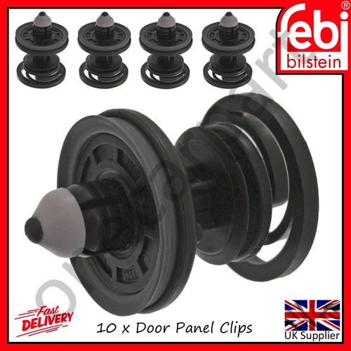 10 Interior Door Panel Clips For VW Touareg Touran Transporter T5 T6 ...