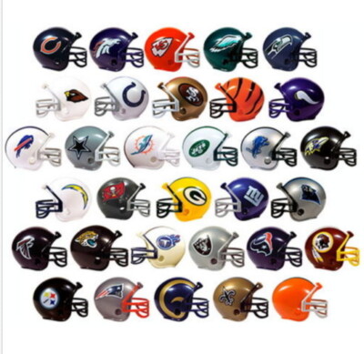 MINI NFL FOOTBALL HELMETS, COLLECTIBLE SELECT 1 TEAM New | eBay
