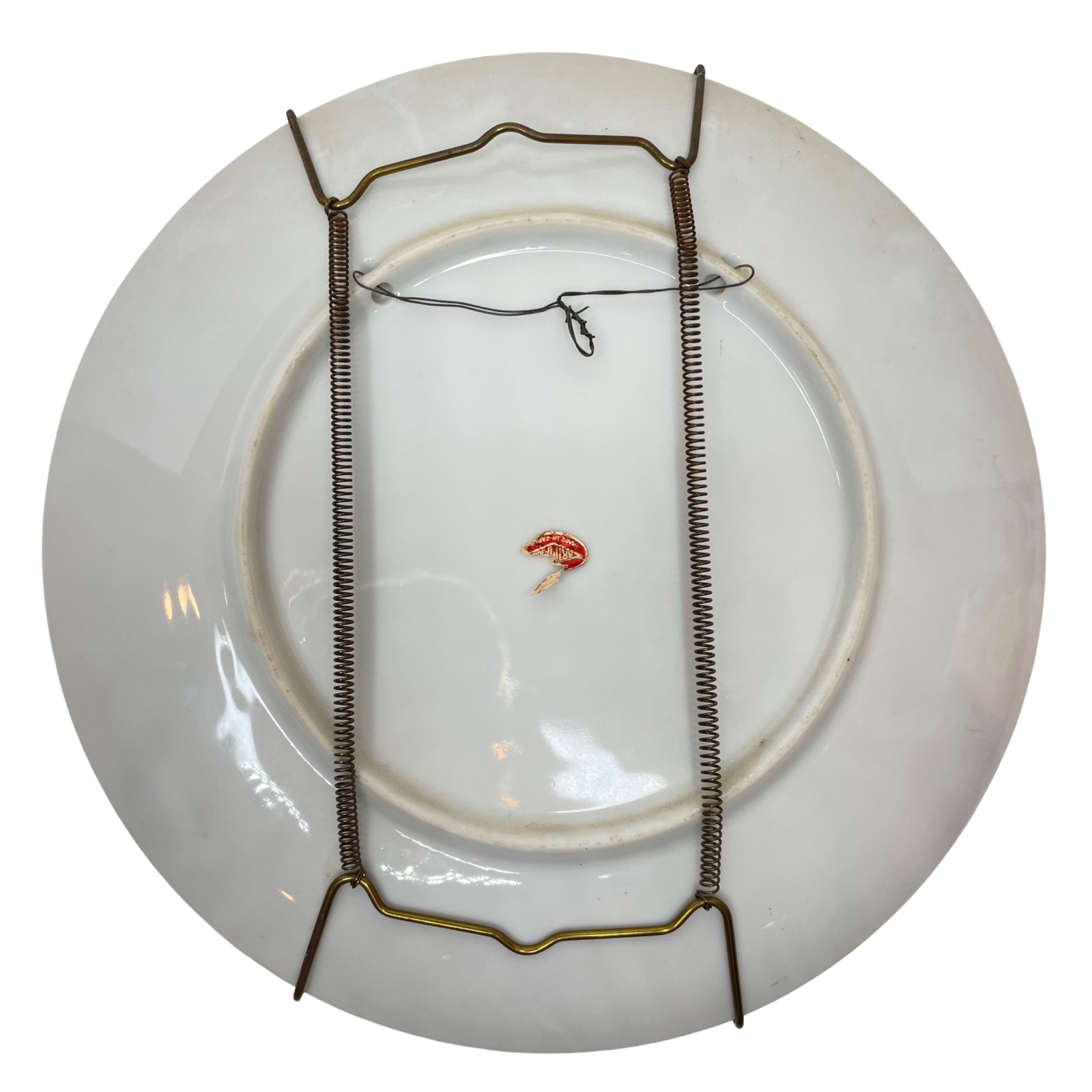 Vintage Little Red Rooster & Hen Wall Plate Made in Japan Risqué Poem ...