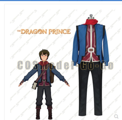 the dragon prince Callum Men's Cosplay Costume Suit Outfit Custom Made ...