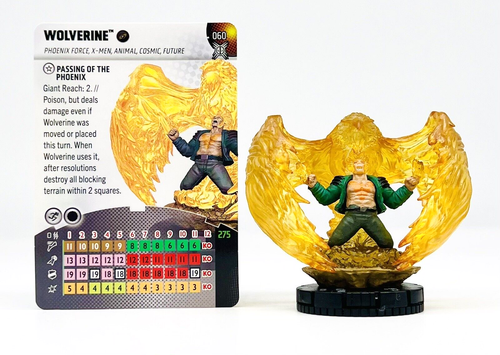 Marvel Heroclix Wolverine #060 w/ Card Deadpool Weapon X Set | eBay