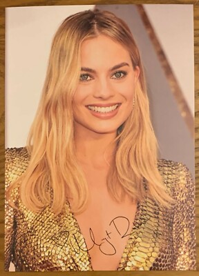 MARGOT ROBBIE, AWESOME 5" x 7" PHOTO, ACTRESS, STUNNING ! SUPERSTAR ...