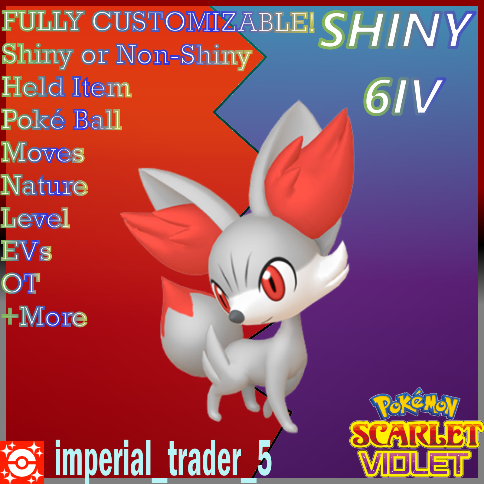 Pokemon Shiny Fennekin