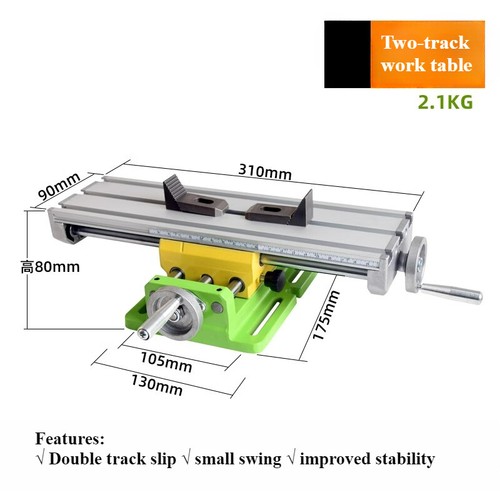 Bench Drill Bracket Installation Mini Micro Precision Cross Slide Table ...