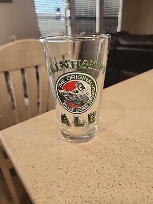 Weinhard's Ale Blue Boar Brand Bar Pub Pint Beer Glass 16oz 5 7/8" Tall ...